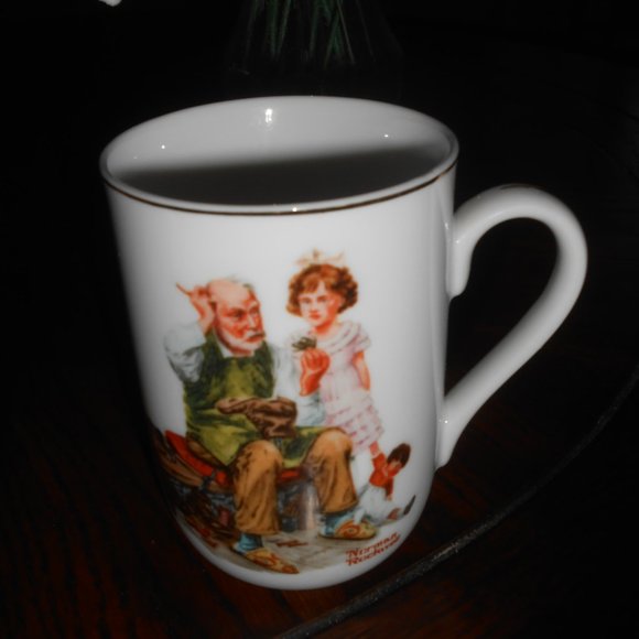 Norman Rockwell | Dining | Vintage Norman Rockwell Coffee Mug Tea Cup ...
